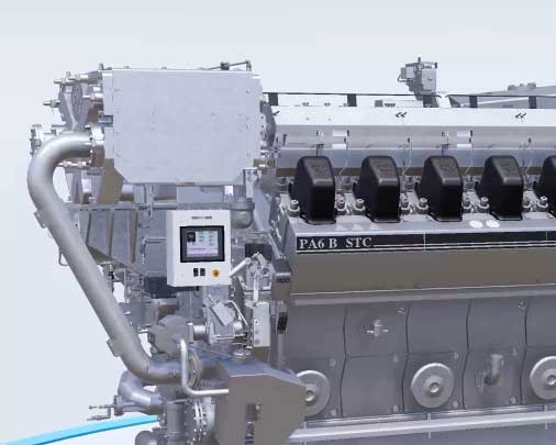 Retrofits for four-stroke S.E.M.T. Pielstick engines